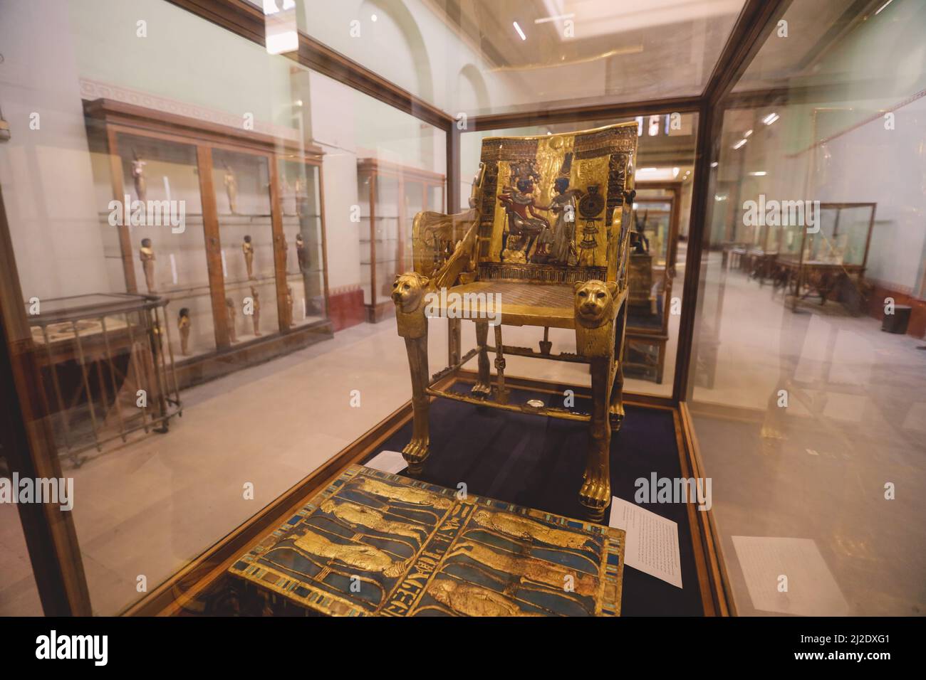 Different Ancient Exhibits in the Cairo Egyptian Museum, the oldest ...