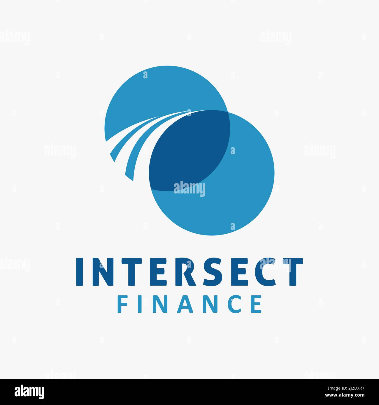 Intersect business logo design Stock Vector Image & Art - Alamy