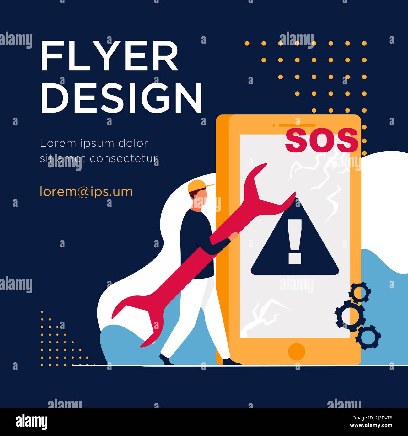 Landing gear damaged Stock Vector Images - Alamy