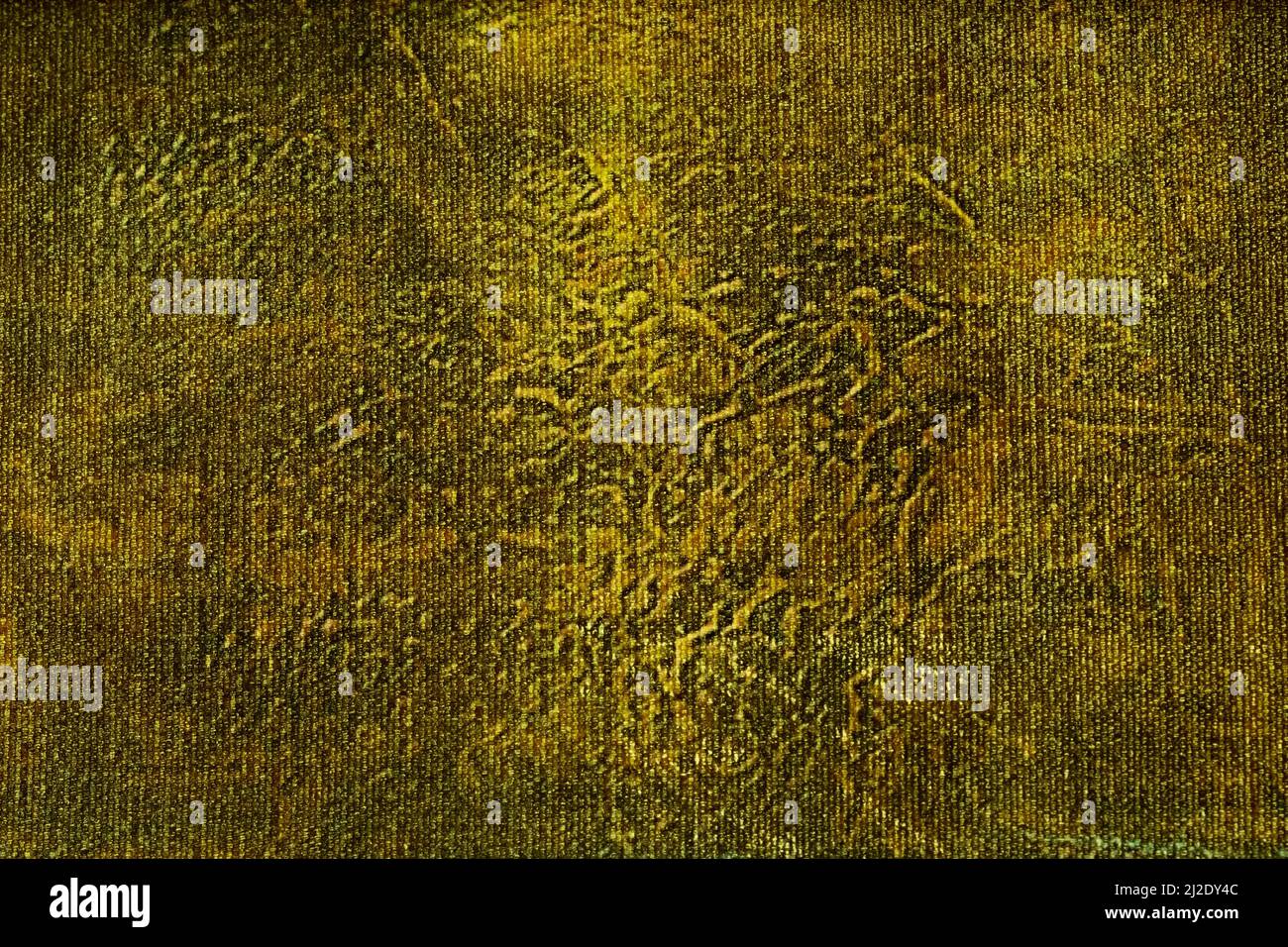 Abstract art background dark brown and green colors. Watercolor ...