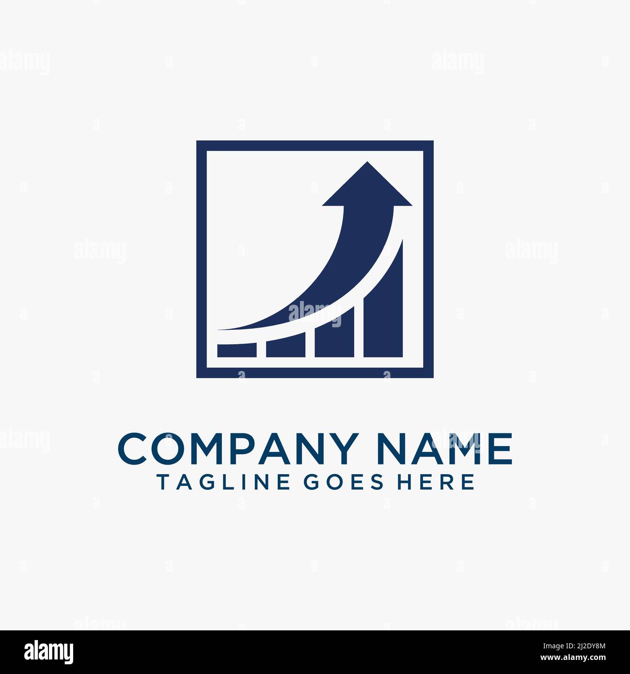 Business growth logo design Stock Vector Image & Art - Alamy