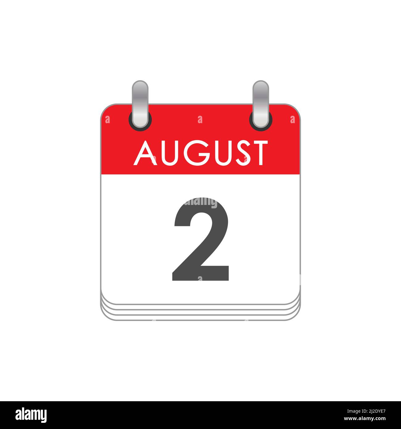 August 2 Stock Vector Images - Alamy