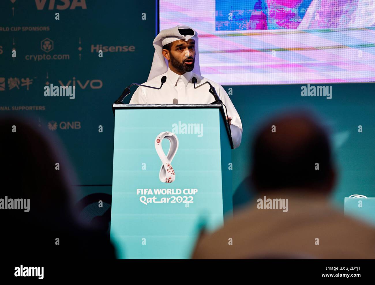 Secretary general qatar 2022 supreme hi-res stock photography and ...