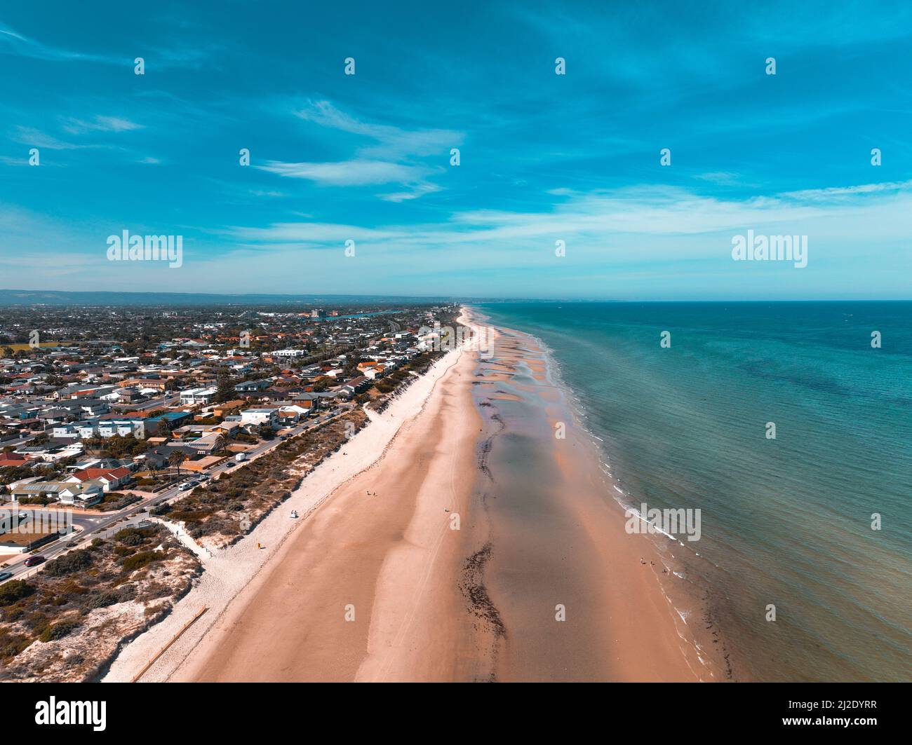 Aerial beach adelaide hi-res stock photography and images - Alamy