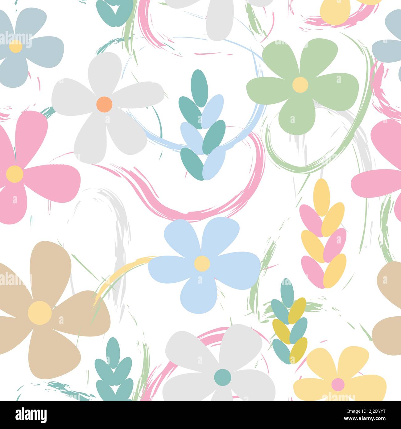 Seamless textile prints Stock Vector Images - Alamy