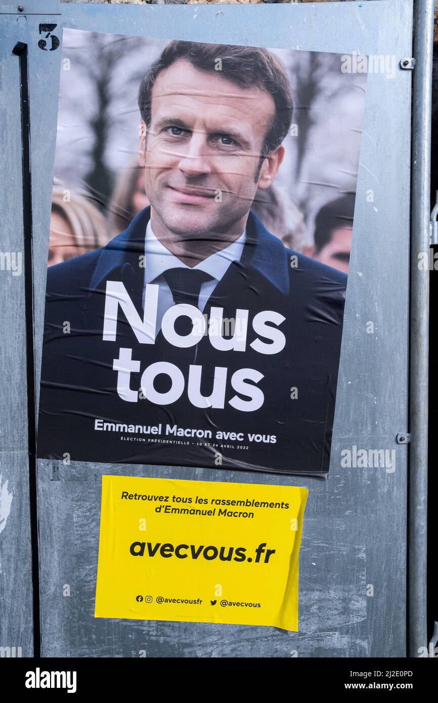Campagne emmanuel macron hi-res stock photography and images - Alamy