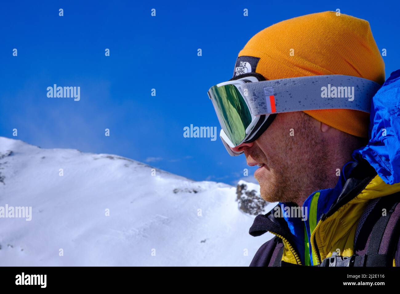 Male Skier Portrait High Resolution Stock Photography and Images - Alamy
