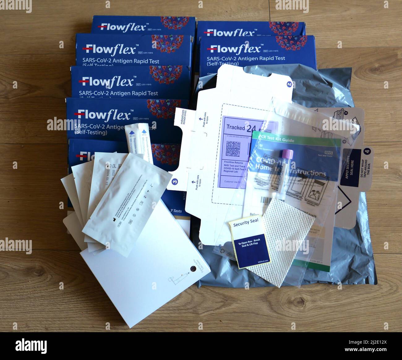 From the 1 April universally free lateral flow and PCR tests will come ...