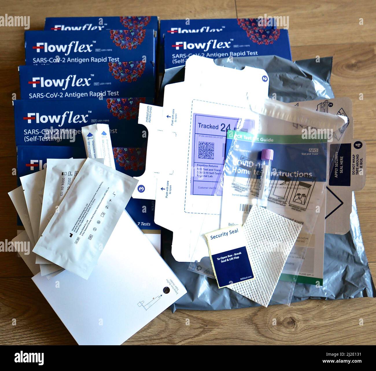 From the 1 April universally free lateral flow and PCR tests will come ...