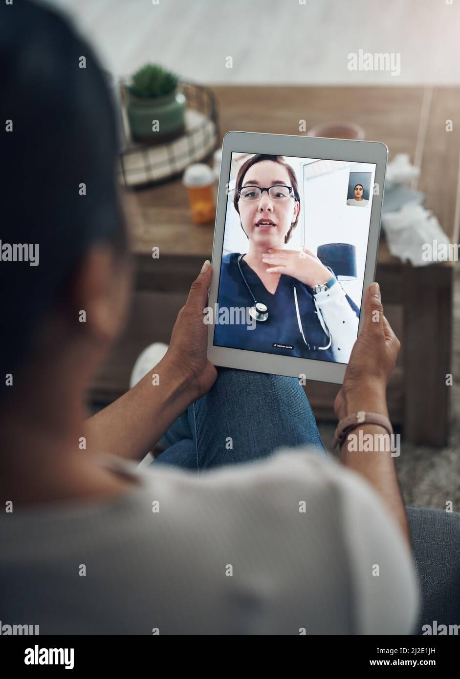 Virtual checkups hi-res stock photography and images - Alamy