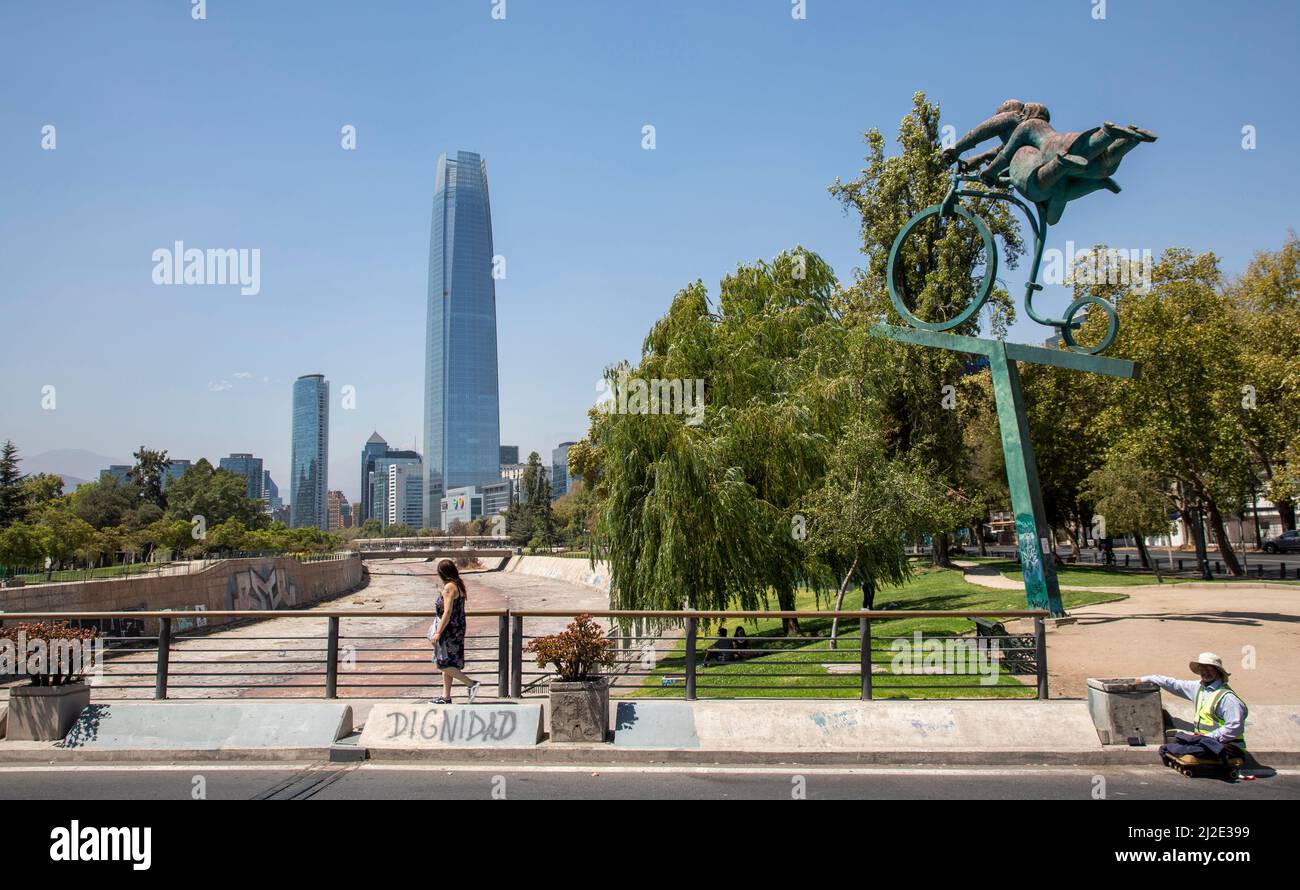 Chile - Santiago, also known as Santiago de Chile, is the capital and ...