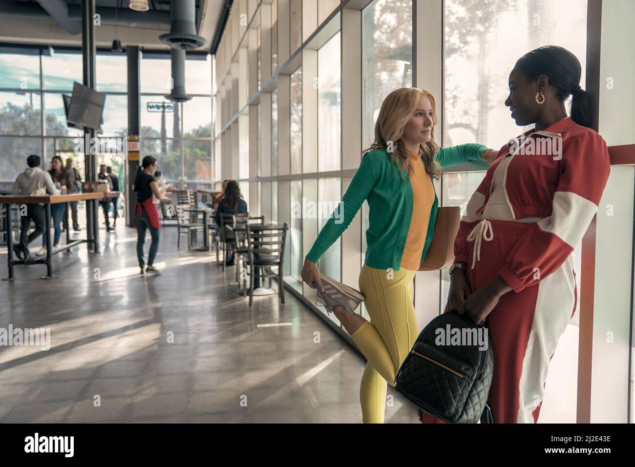 KRISTEN BELL and KIRBY HOWELL-BAPTISTE in QUEENPINS (2021), directed by ...