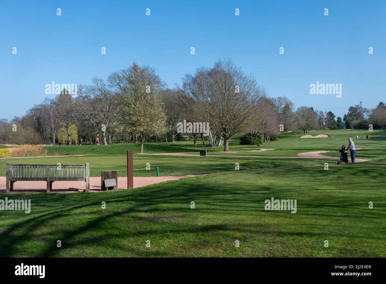 Hartley Wintney golf club in Hampshire, England, UK Stock Photo - Alamy