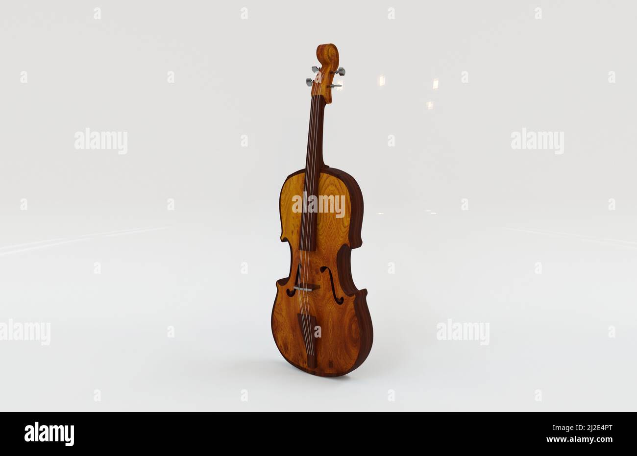 cello on white background Stock Photo - Alamy