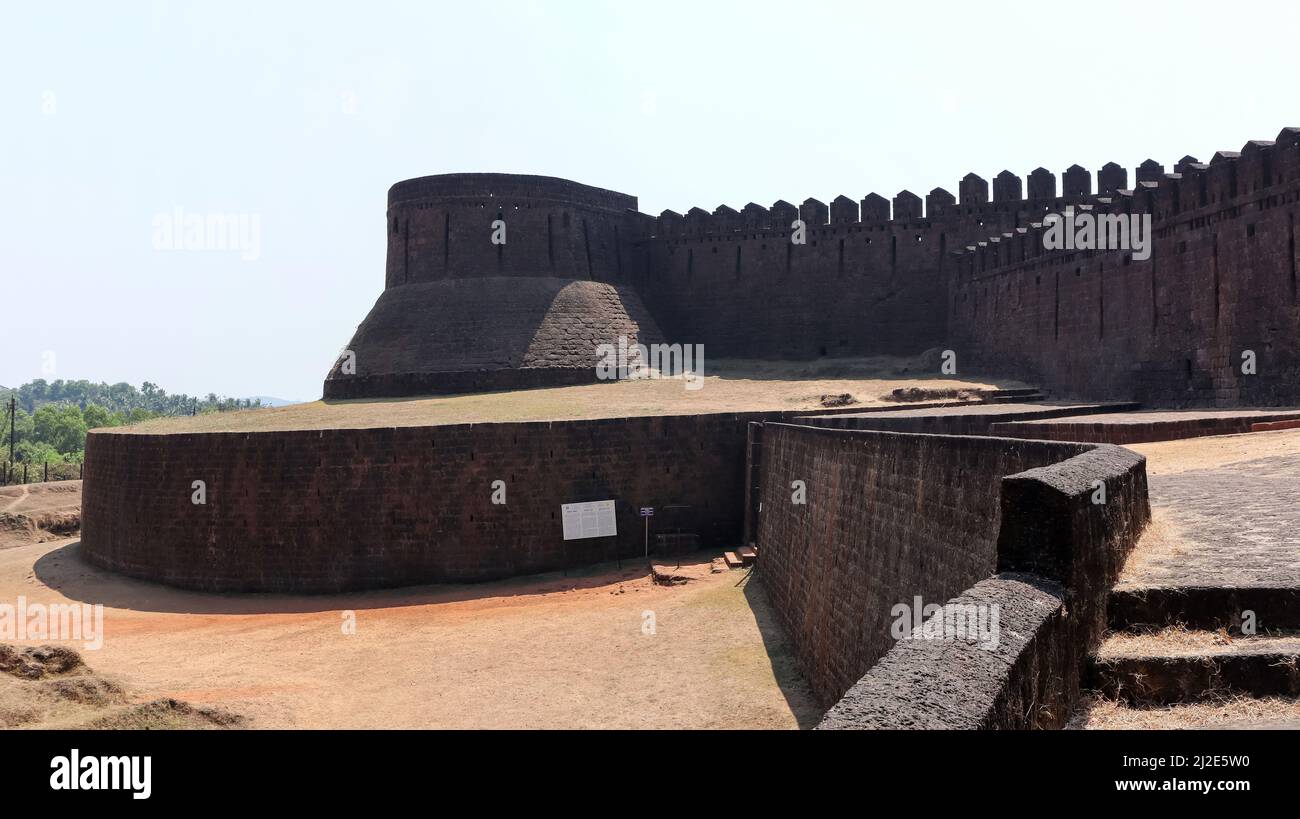 Entrance and Protection Wall of Mirjan Fort, fort was first built by ...
