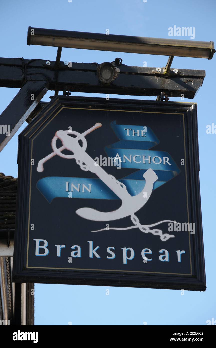 Anchor as inn sign hi-res stock photography and images - Alamy