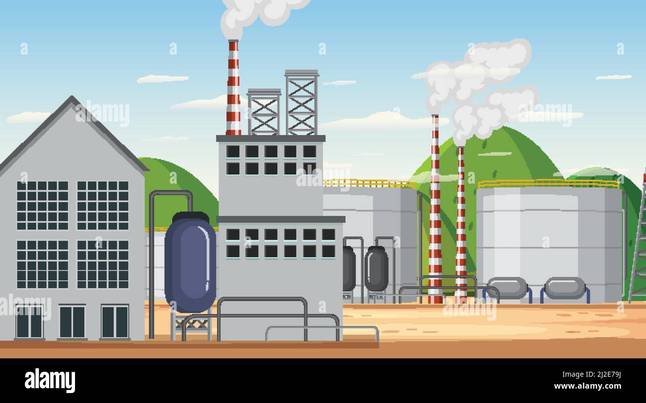 Petroleum industry scene concept illustration Stock Vector Image & Art ... Petroleum industry scene concept illustration Stock Vector Image & Art ...