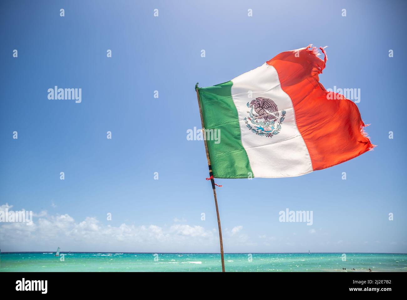 Mexican flag bay hi-res stock photography and images - Alamy