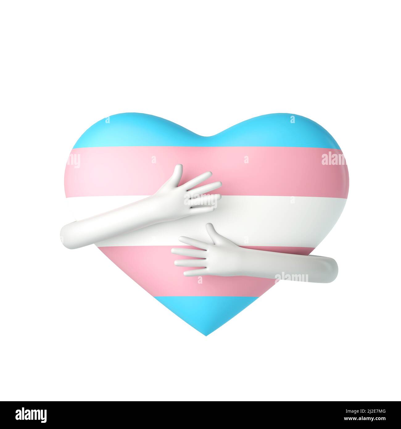 Hug heart concept friendship Cut Out Stock Images & Pictures - Alamy