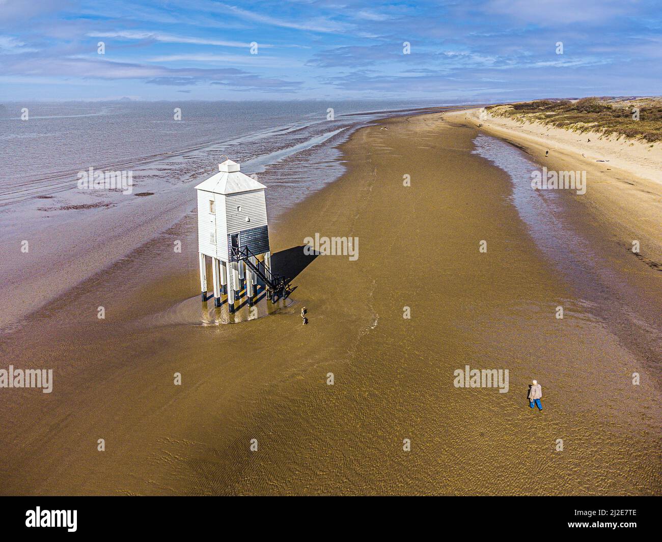 The Low Lighthouse is one of three lighthouses in Burnham-on-Sea ...