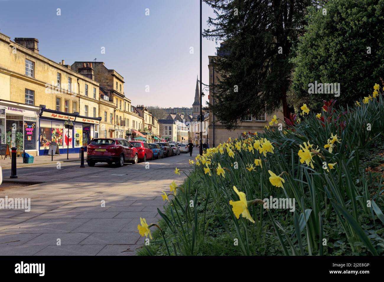 Spring in Bath Stock Photo - Alamy