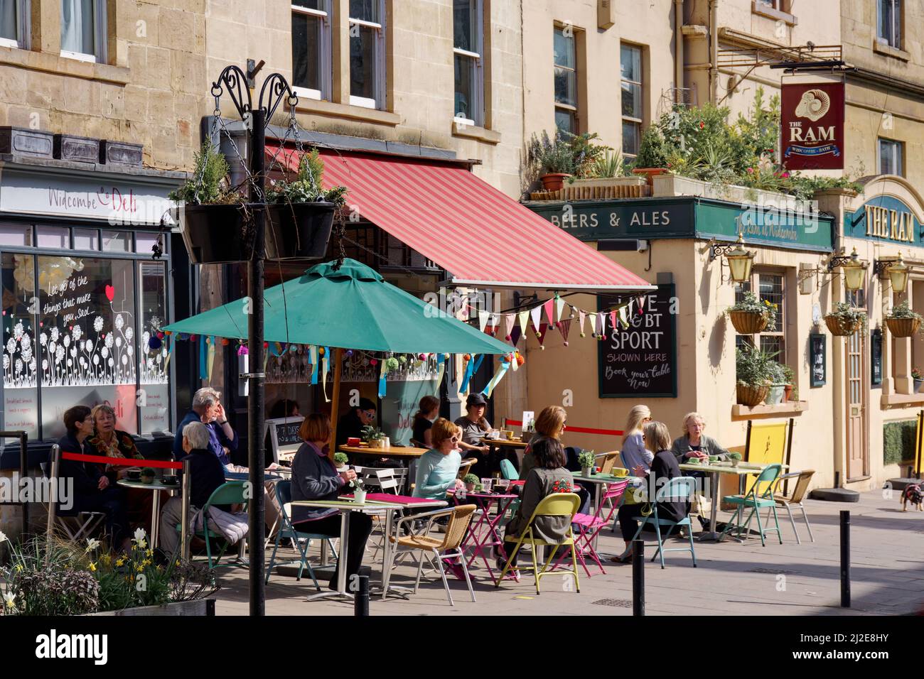 Spring in Bath Stock Photo - Alamy