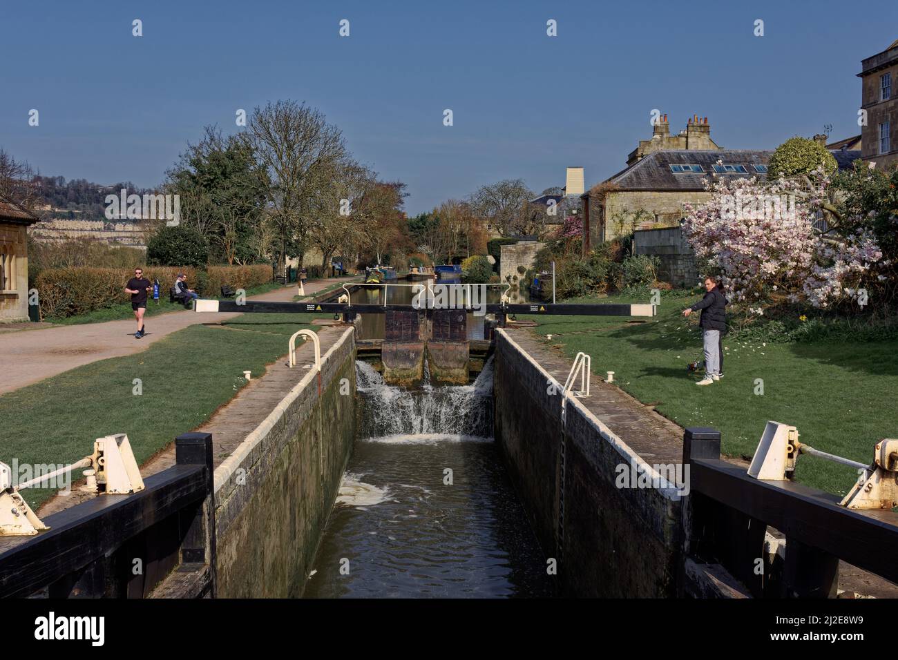 Spring in Bath Stock Photo - Alamy