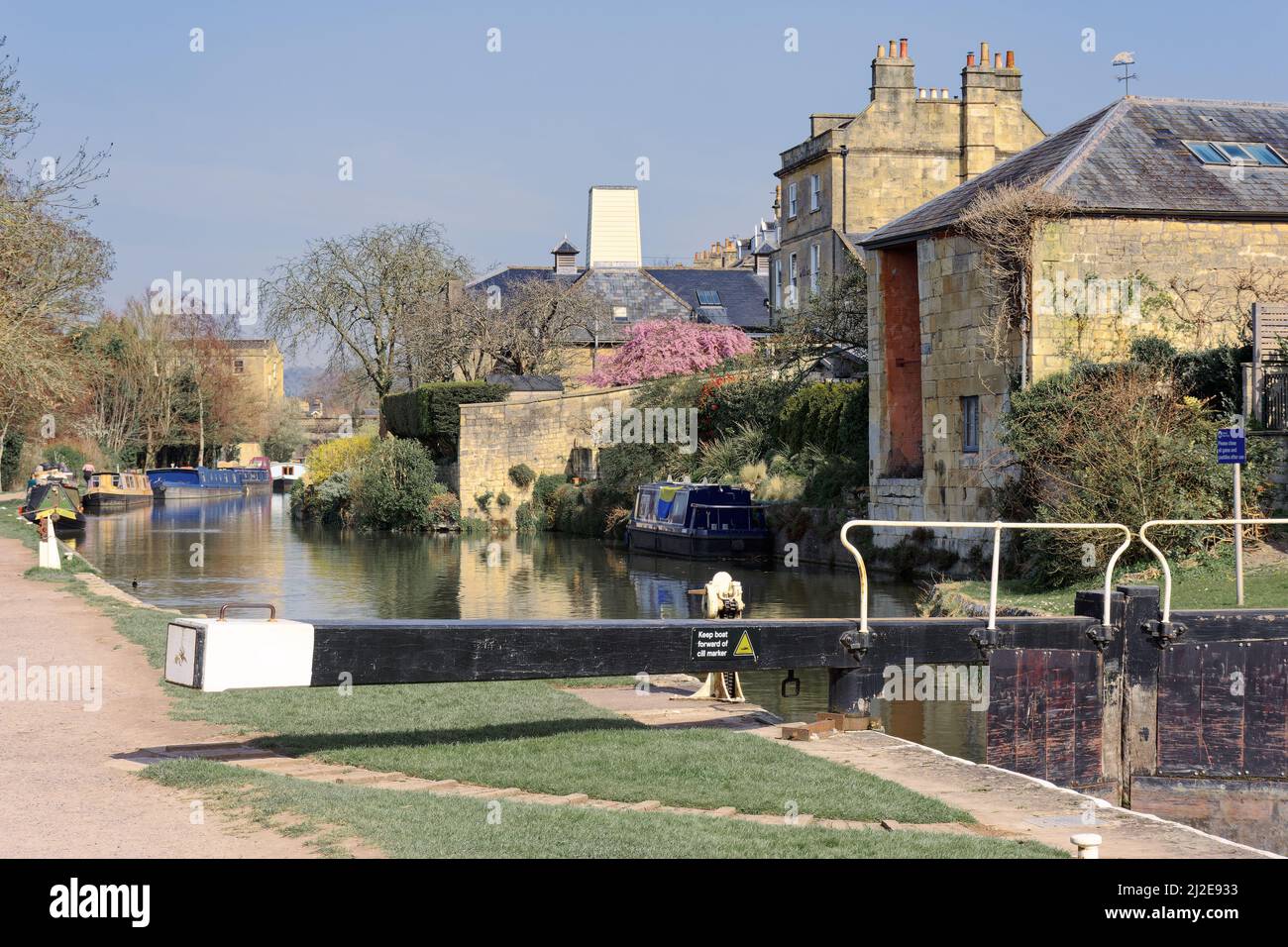Spring in Bath Stock Photo - Alamy