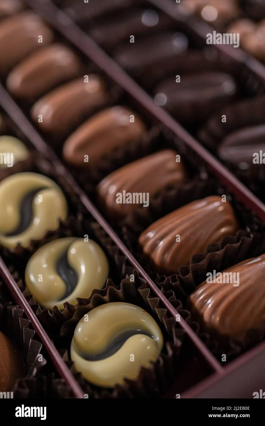 Large box chocolates hi-res stock photography and images - Alamy