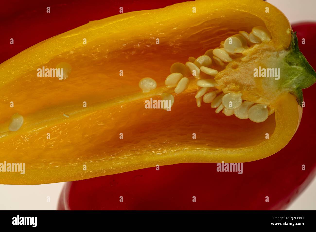 Macro food still life of colourful fun sized (Capsicum annuum) peppers ...