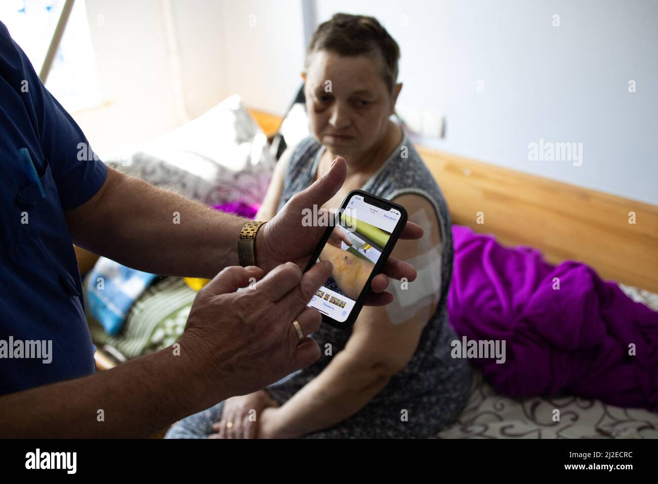 Wounded mother, Svetlana 55 yo, and her daughter, Lydia 32 yo, survived ...