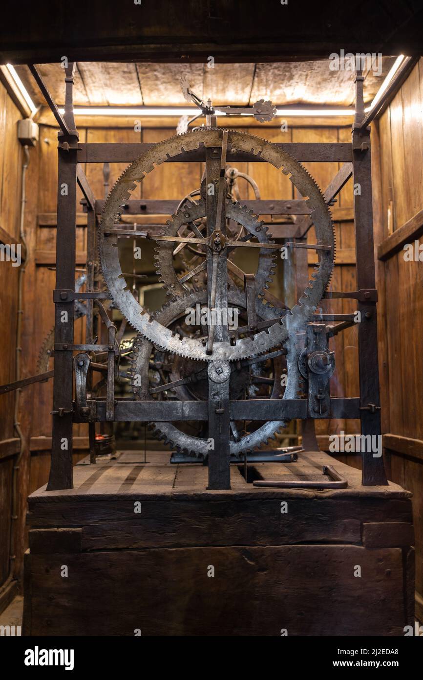 Ancient Circular Iron Mechanisms for the Movement of the Mechanical ...