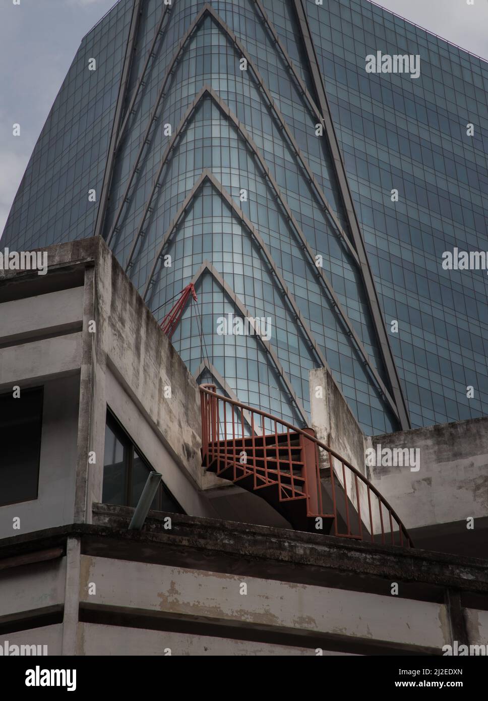 Bangkok, thailand - Mar 18, 2022 : Architectural View of Overlapping ...