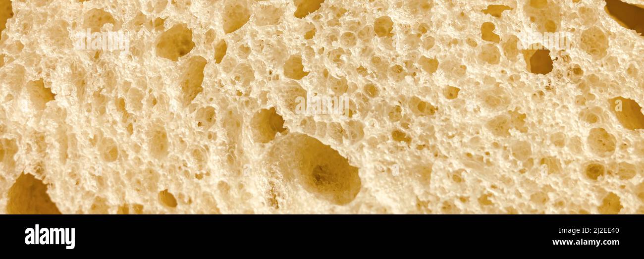 texture of white bread as a close up background. backdrop of rough ...