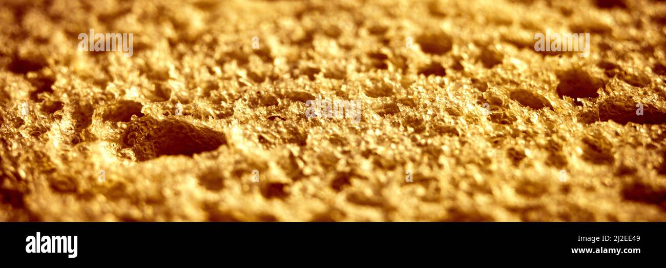 texture brown bread as close up background. rough dappled textured ...