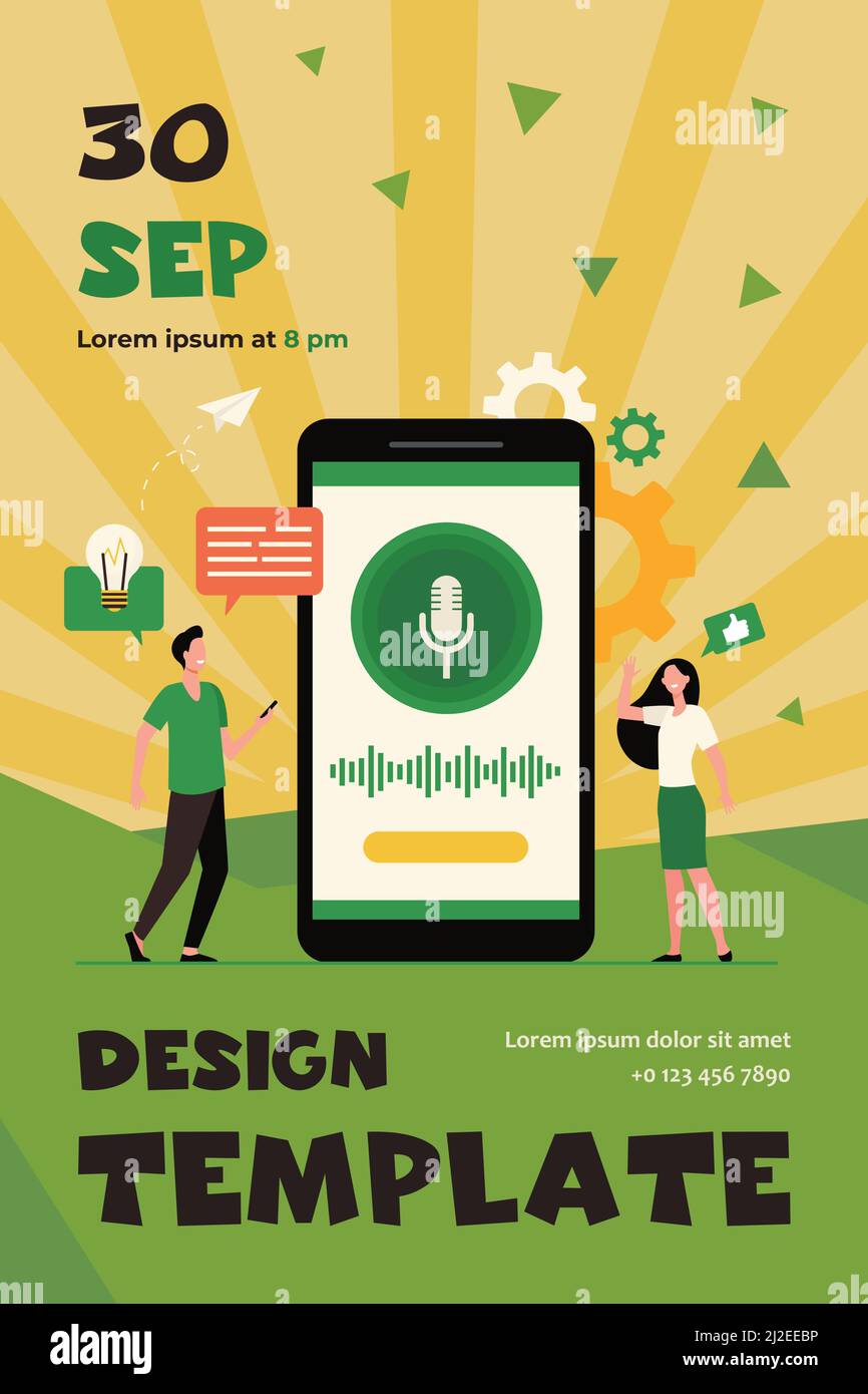 Woman using personal smart Stock Vector Images - Alamy