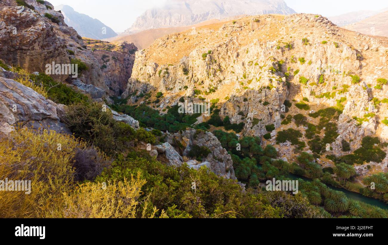 Great mountain landscape. Greece, Crete Stock Photo - Alamy