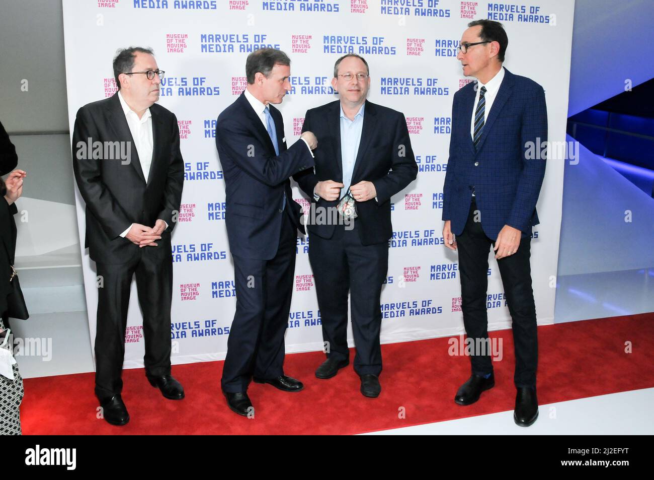 New York, United States. 01st Apr, 2022. Ivan Lustig, Carl Goodman ...