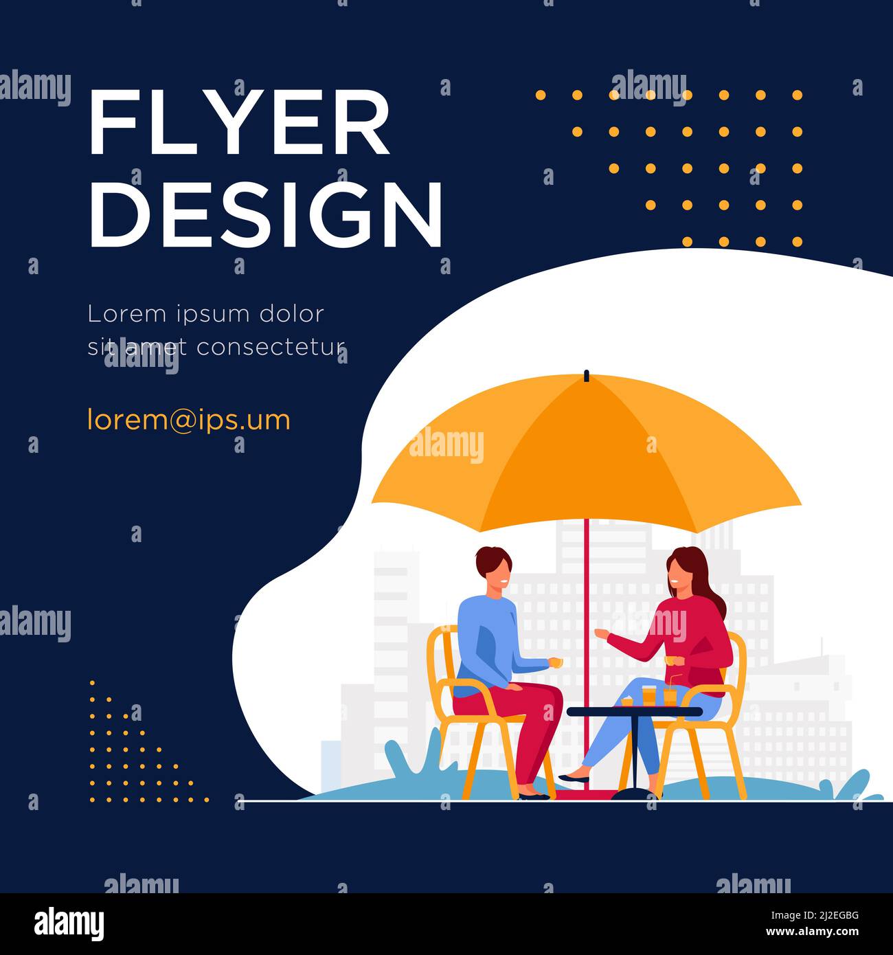 Urban coffee people talking Stock Vector Images - Alamy