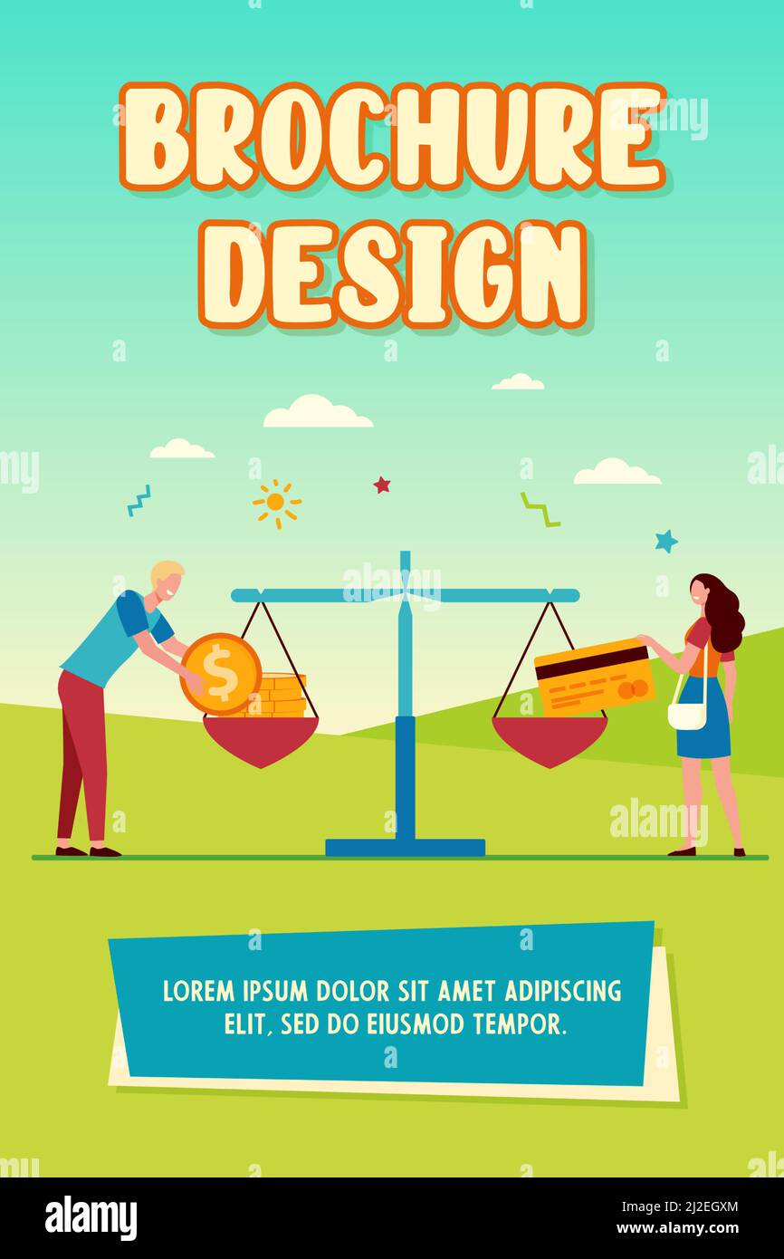 Woman man on equal Stock Vector Images - Alamy