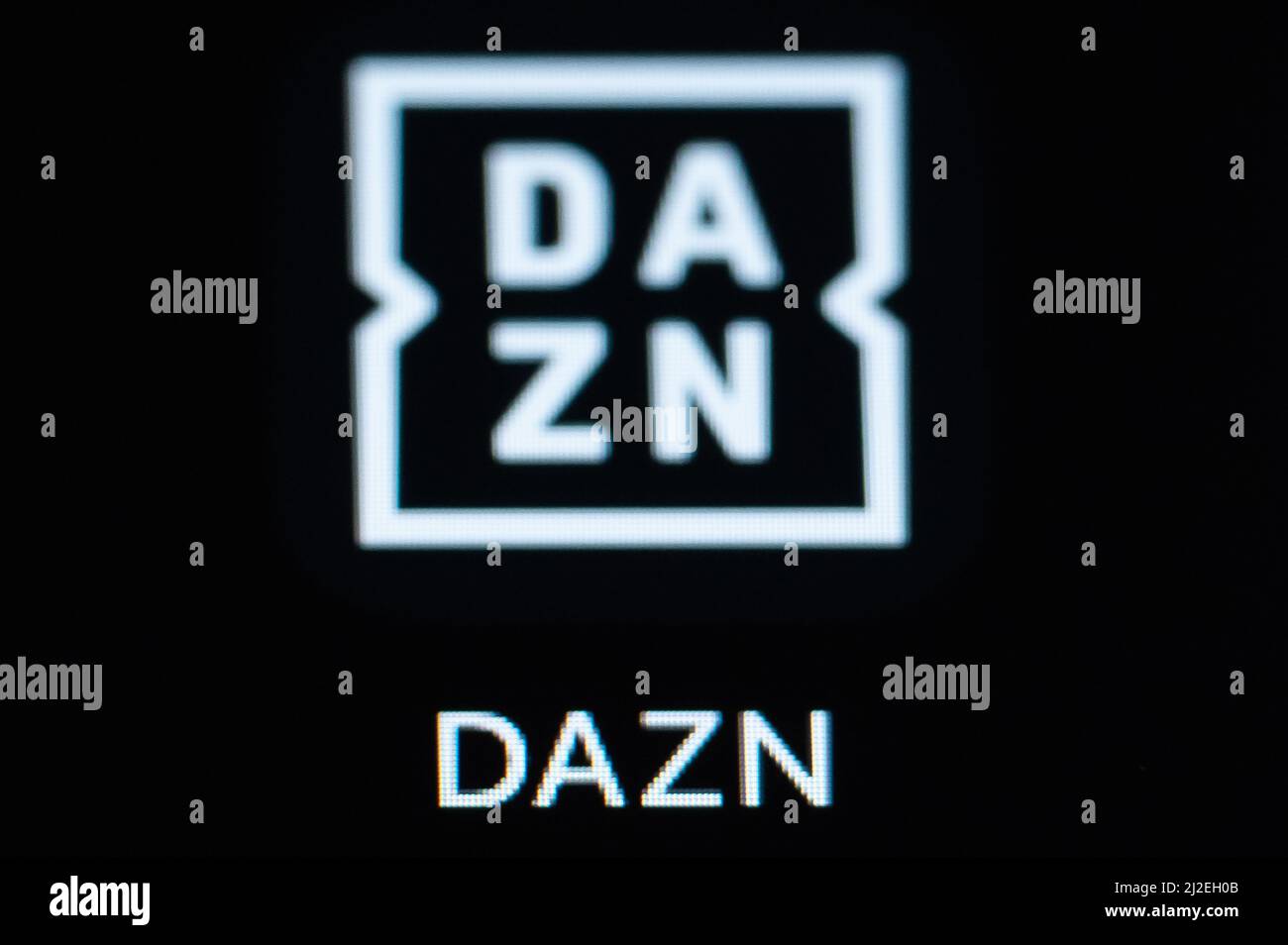 Dazn logo hi-res stock photography and images - Alamy