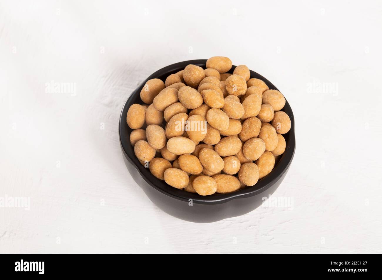 Tasty Peanuts Covered With A Crunchy Layer Of Wheat Flour Stock Photo ...