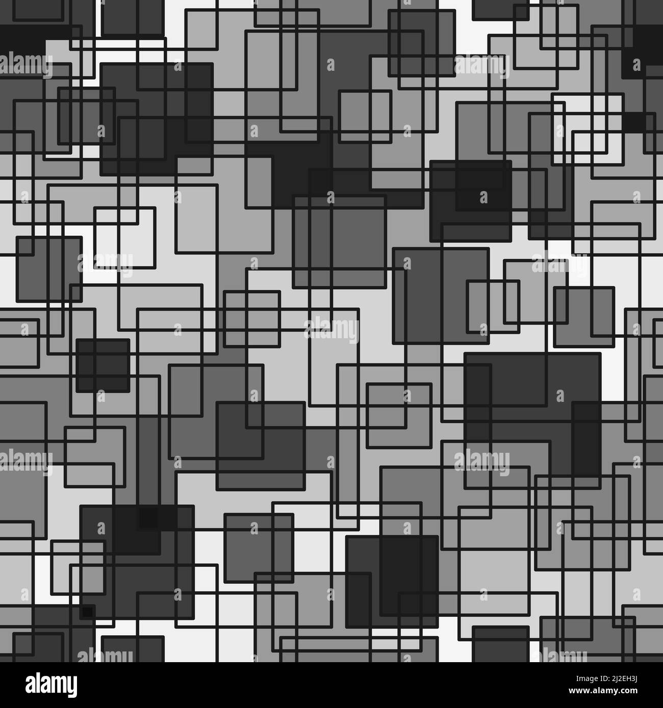 Quad seamless pattern. Repeated overlap hexagon motif texture print ...