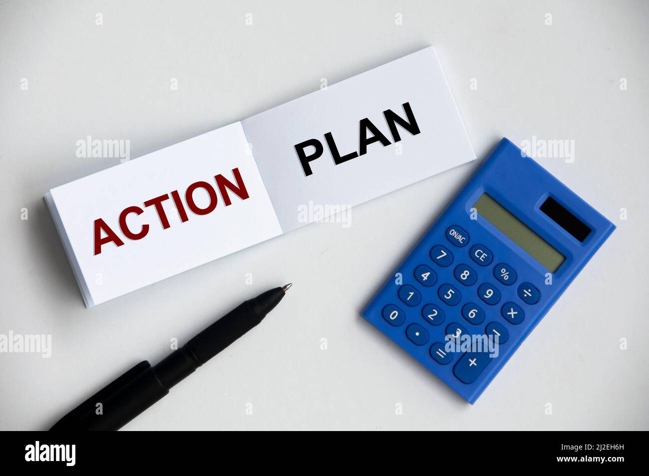 Pen action plan word hi-res stock photography and images - Alamy
