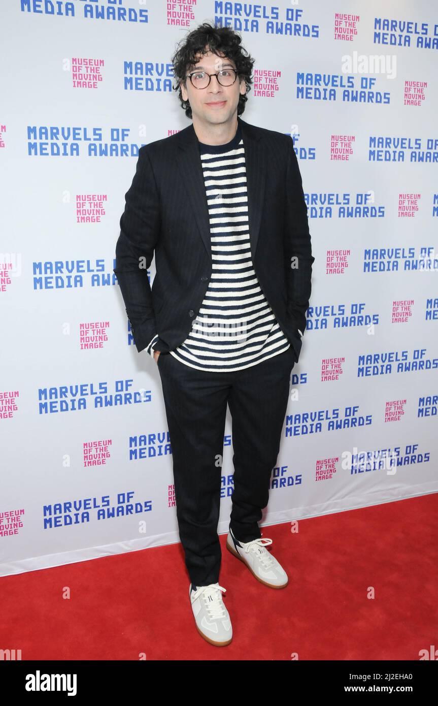 Rick Glassman attends the Marvels of Media Awards in New York City ...