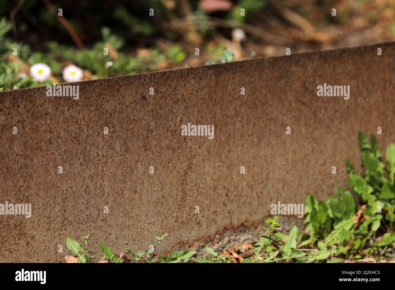 Corten steel metal rusted Stock Photo - Alamy