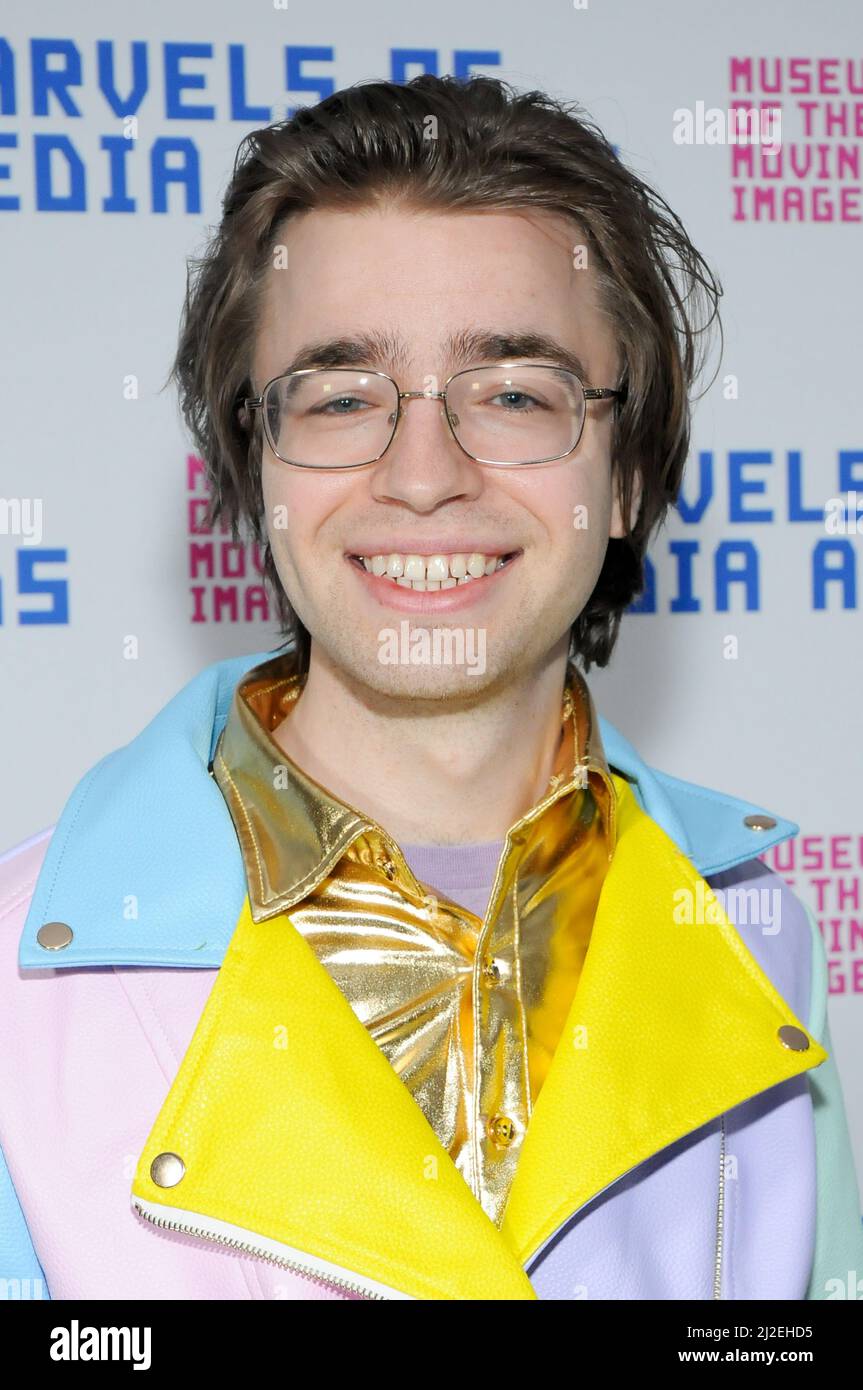 Jackson Tucker-Meyer attends the Marvels of Media Awards in New York ...