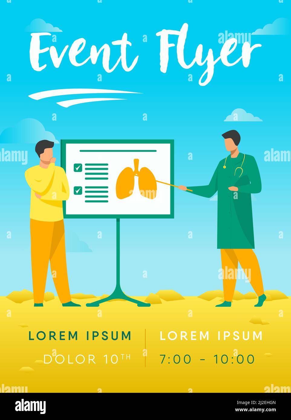 Physician training respiration Stock Vector Images - Alamy