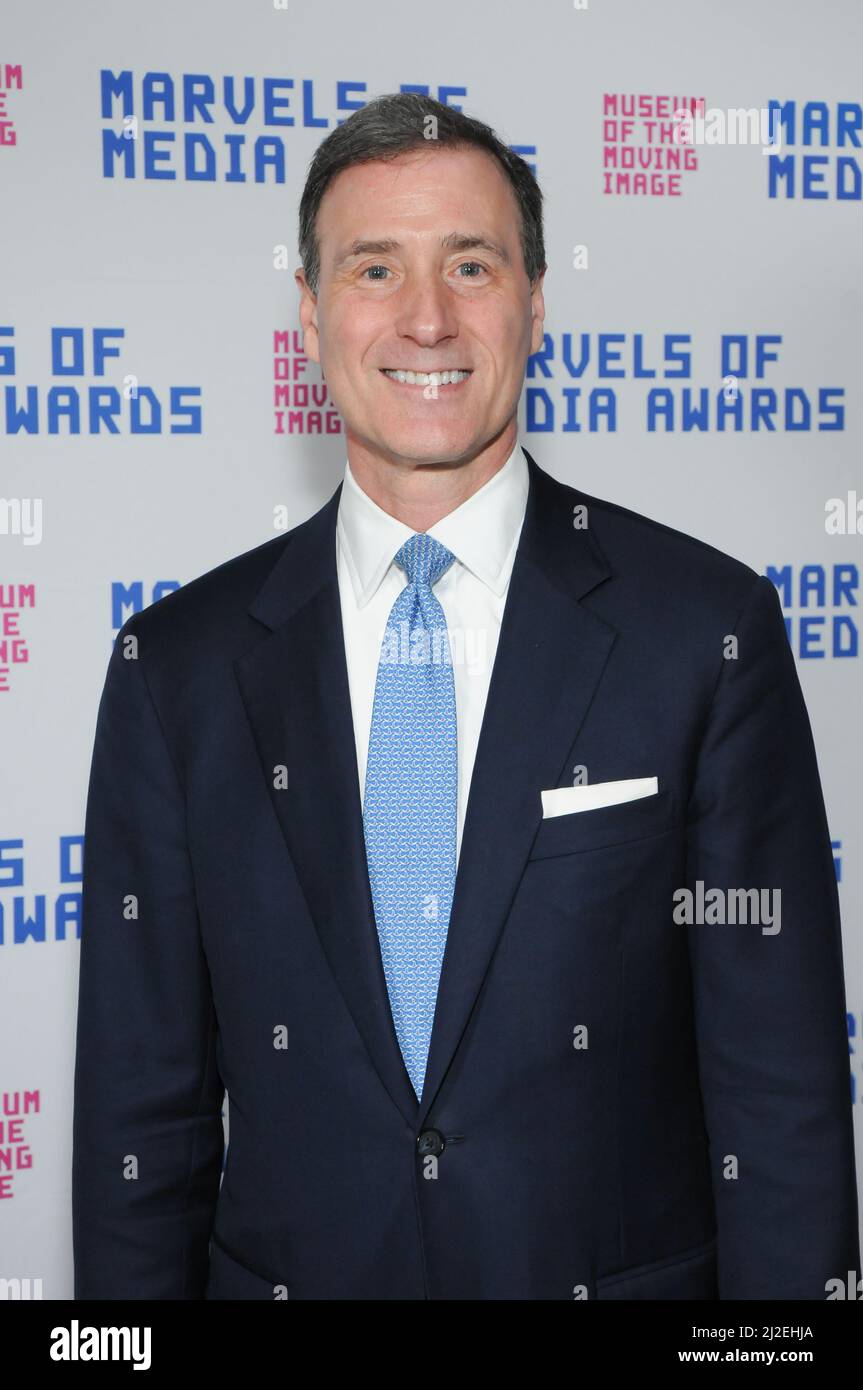 Ivan Lustig attends the Marvels of Media Awards in New York City ...