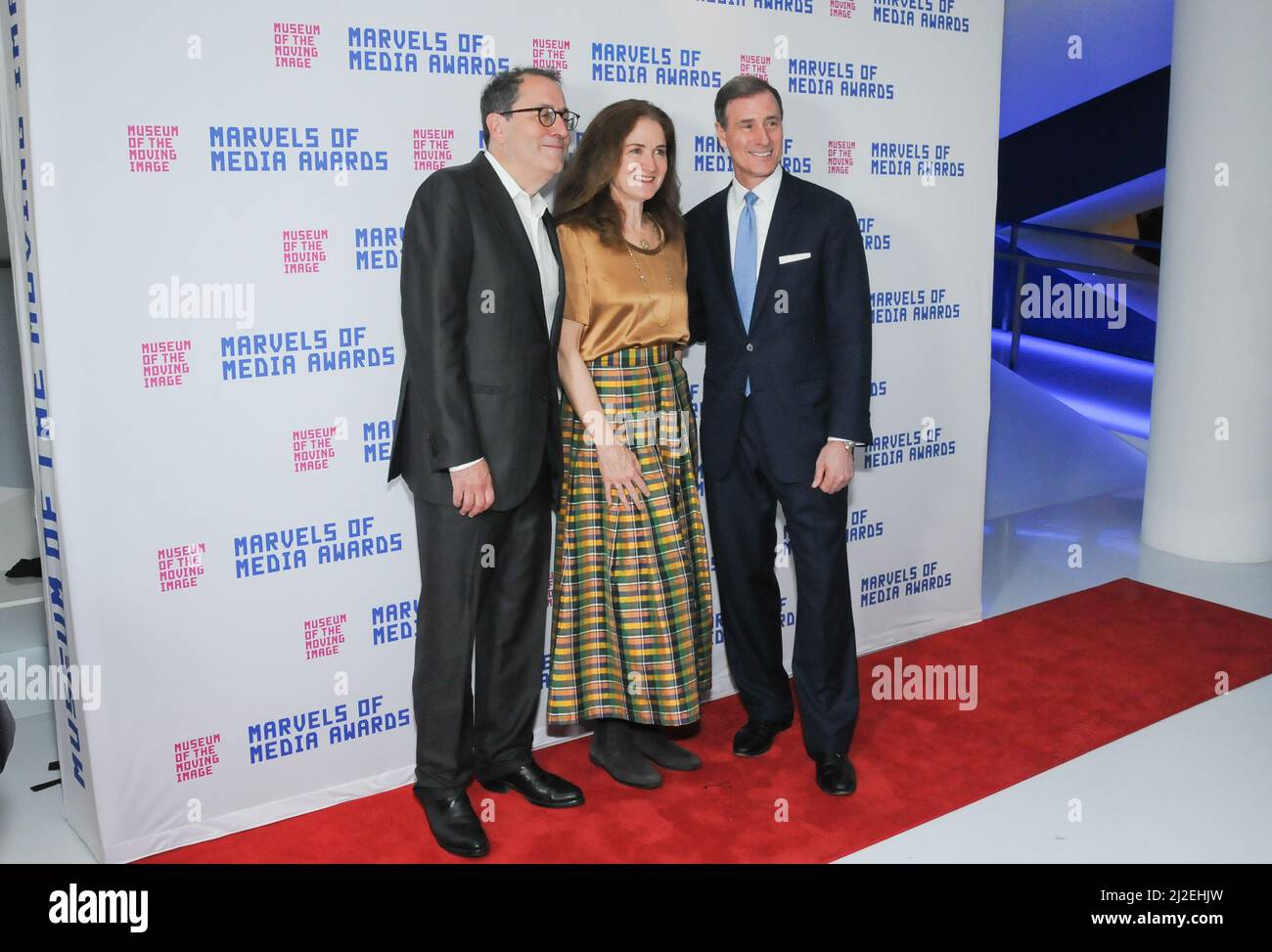 New York, United States. 31st Mar, 2022. (L-R) Michael Barker, Cheryl ...